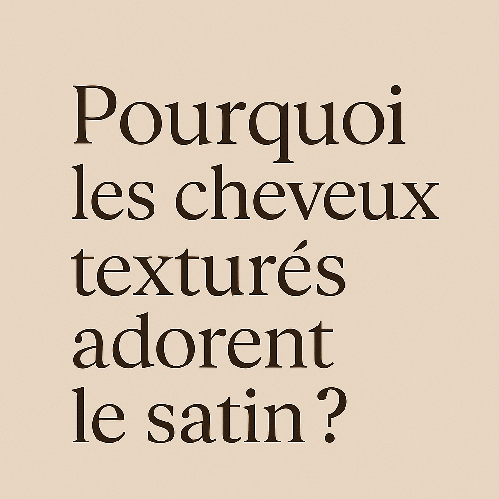 Pourquoi les cheveux texturés adorent le satin ? – Soë